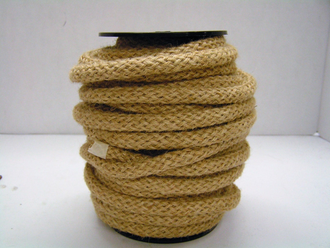 1/2" 2x12 Ply Natural Jute Tubular Braid 10 Yards - Etsy