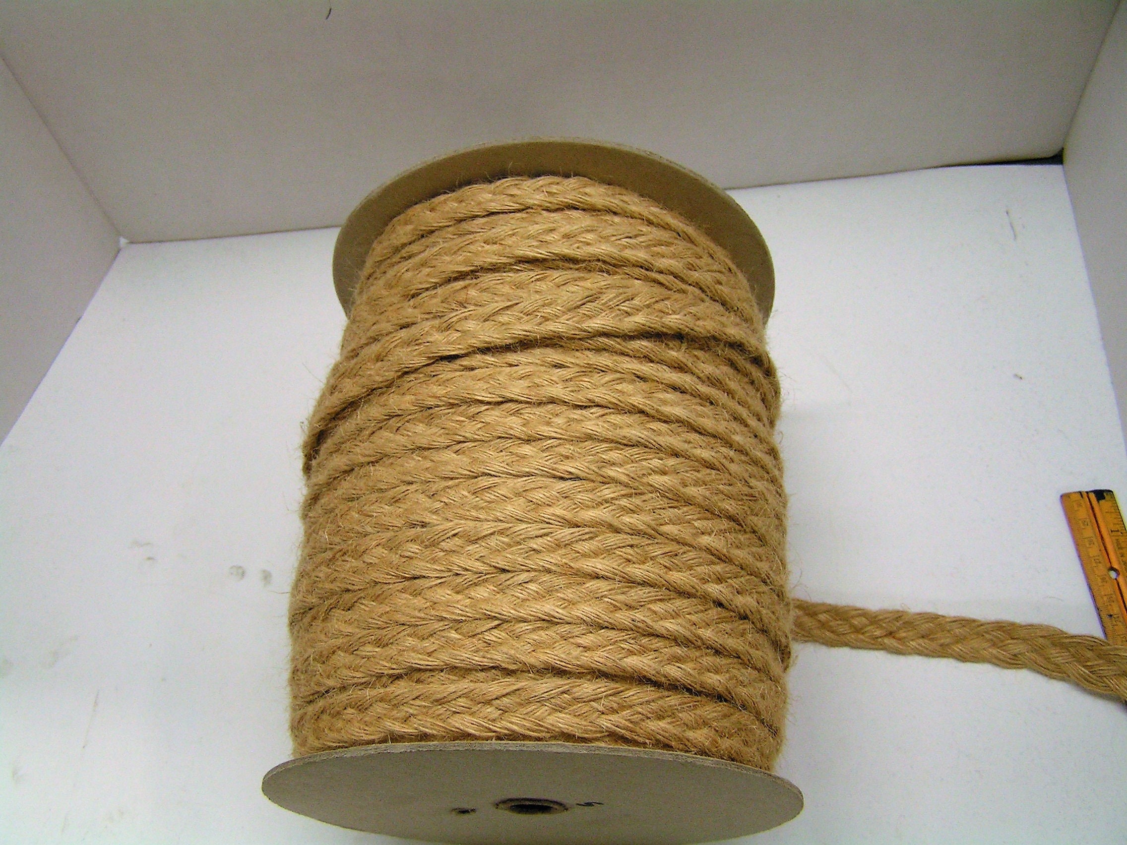3/4" Natural Jute Flat Braid 10 Yards - Etsy