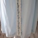 Vintage Long Light Blue Button up Nightgown - Etsy