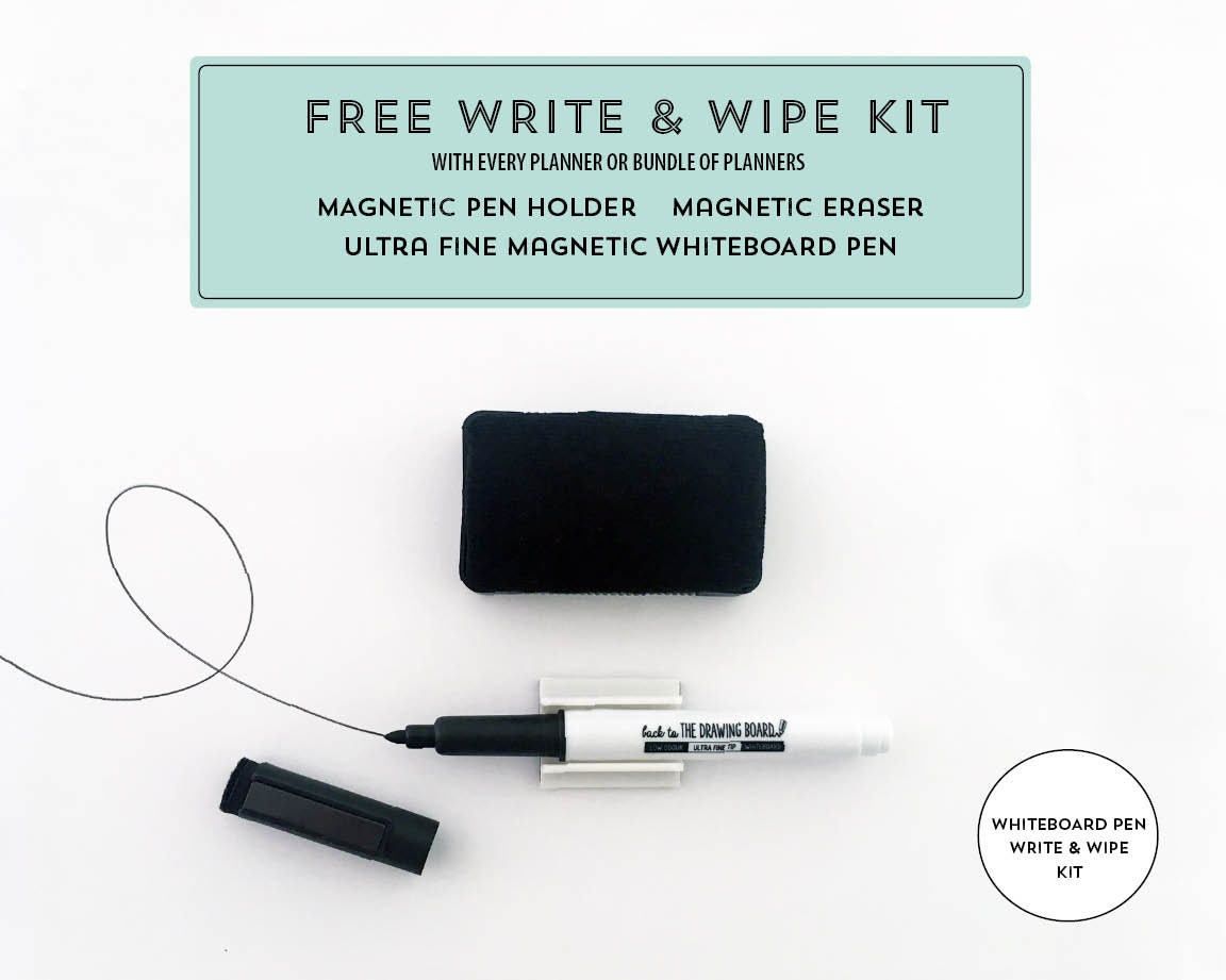 ORGANISED BUNDLE Eucalyptus Magnetic Fridge Planner Calendar - Etsy ...