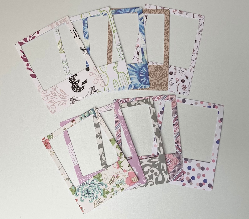 Die Cuts, Polaroid Frames, Die Cut Paper/card Frames, Paper Polaroid’s ...