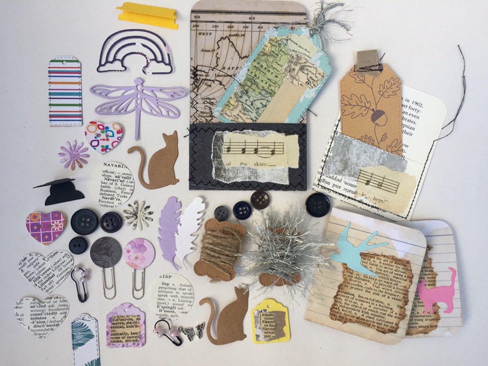 Junk Journal Kit, Junk Journal Pack, Junk Journal Kit, Ephemera ...