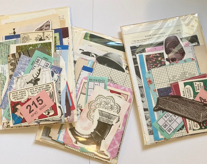Junk Journal Kit, Junk Journal Pack, Junk Journal Kit, Ephemera ...