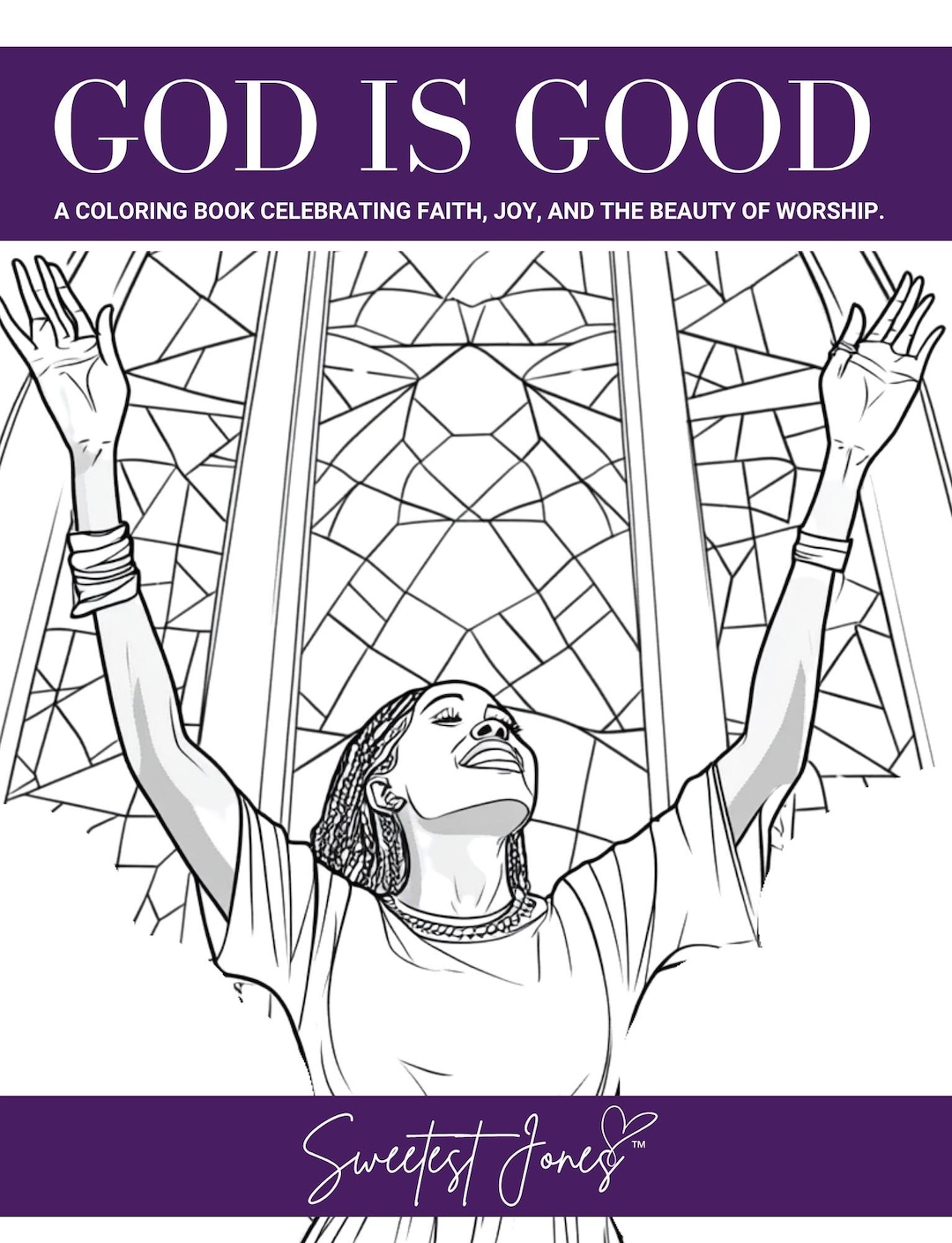 Christian Coloring Book for Adults God is Good Faith Based Coloring ...