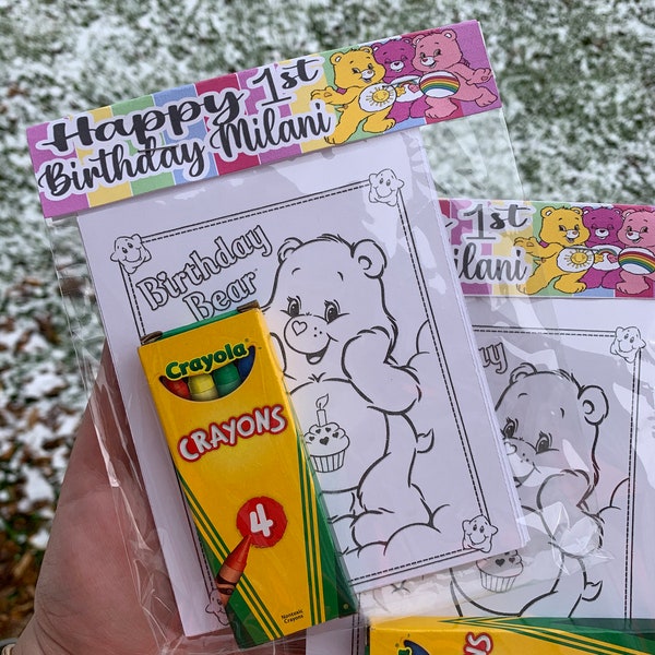 Personalized Mini Coloring Pages - Make Your Own Mini Coloring Pages