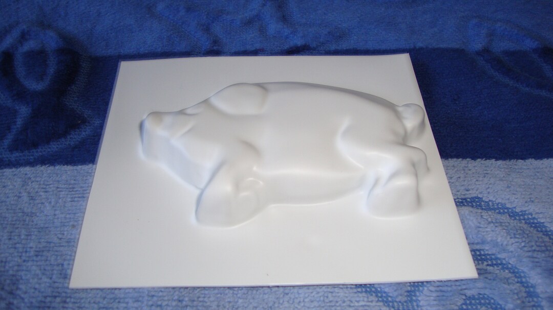 Pig Mold Casting Pig Adorable for Soap Plaster Concrete - Etsy