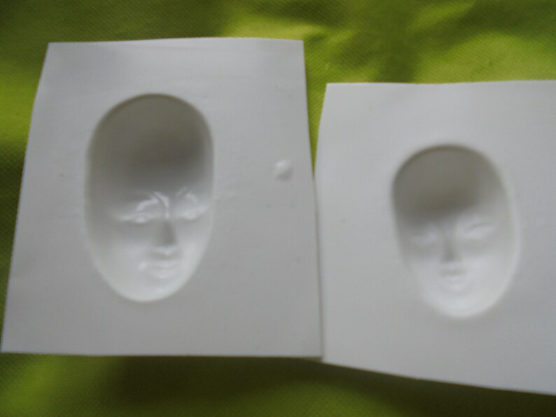 Mask Shape Mask Casting Mold for Soap Plaster Concrete and | Etsy