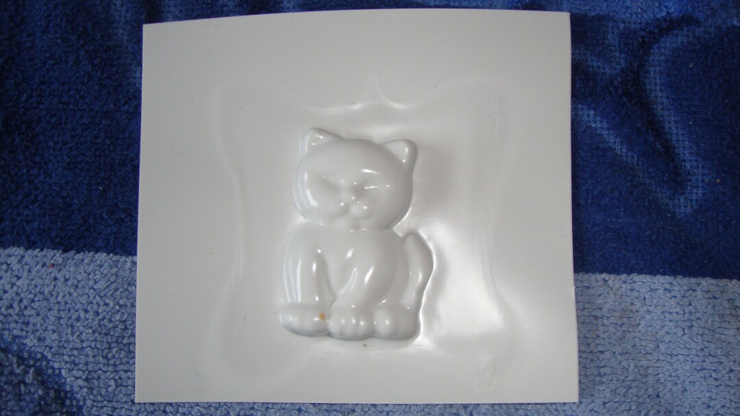 Kitten Shape Kitten Casting Mold No. 2 for Soap Plaster - Etsy