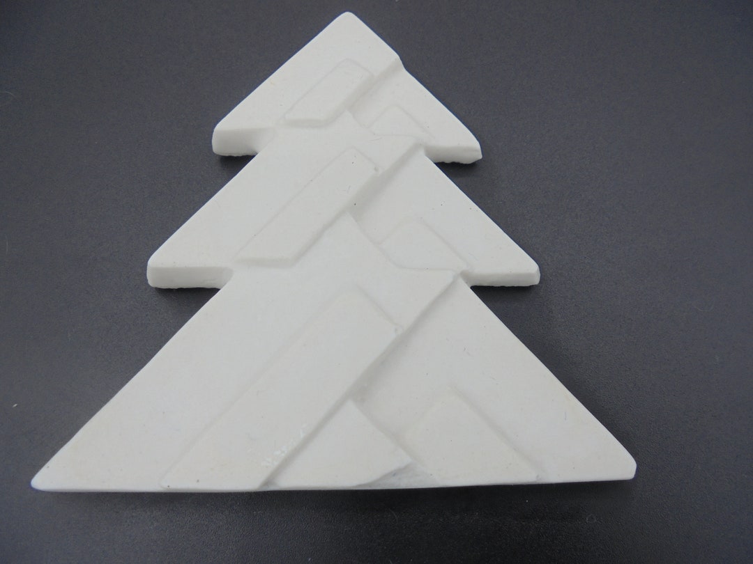 Fir Tree Shape, Tree Casting Mold, Jagged, for Soap, Plaster, Concrete ...