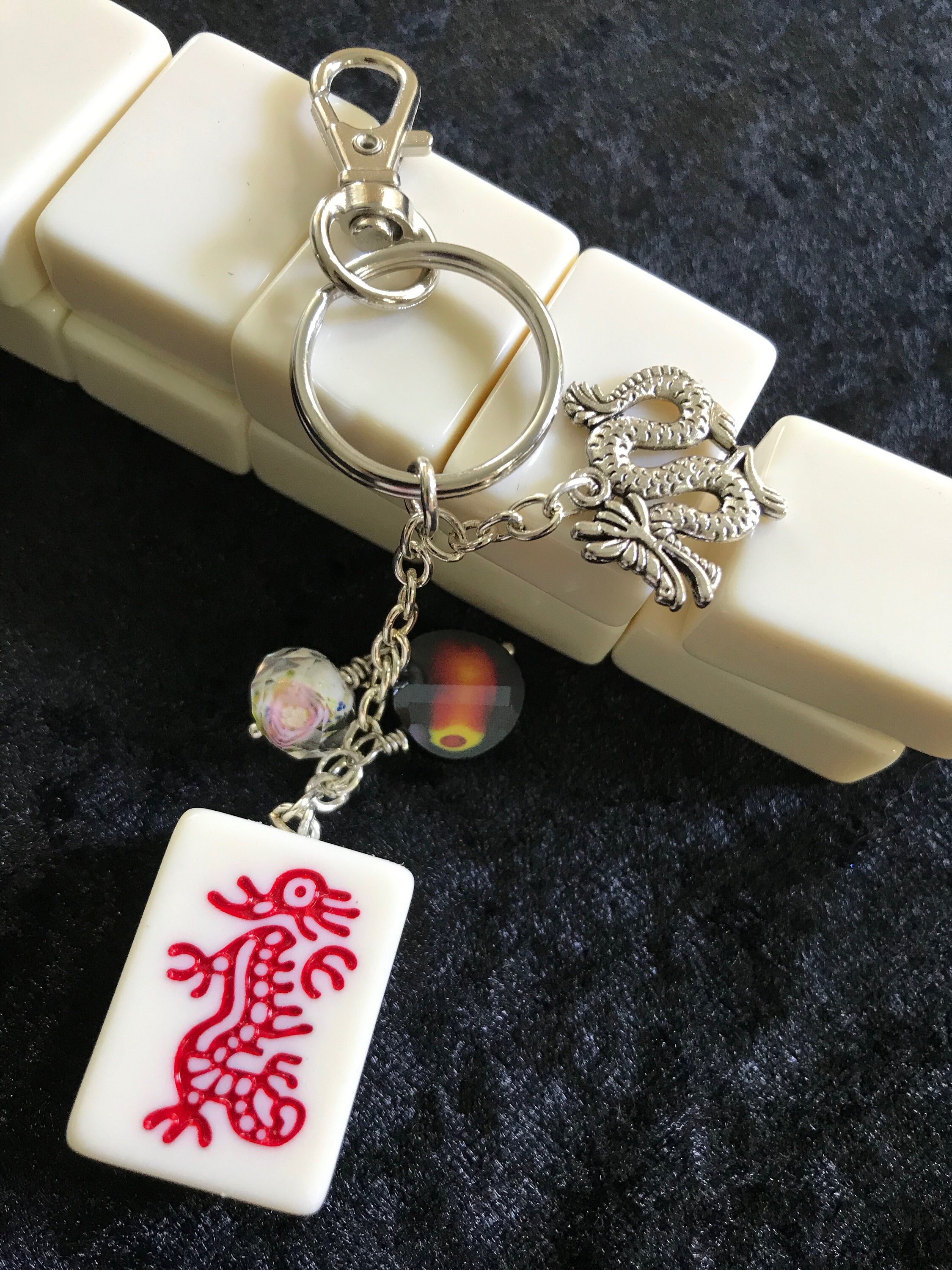 Choose your Mahjong Keychain Which one suits you Full size | Etsy