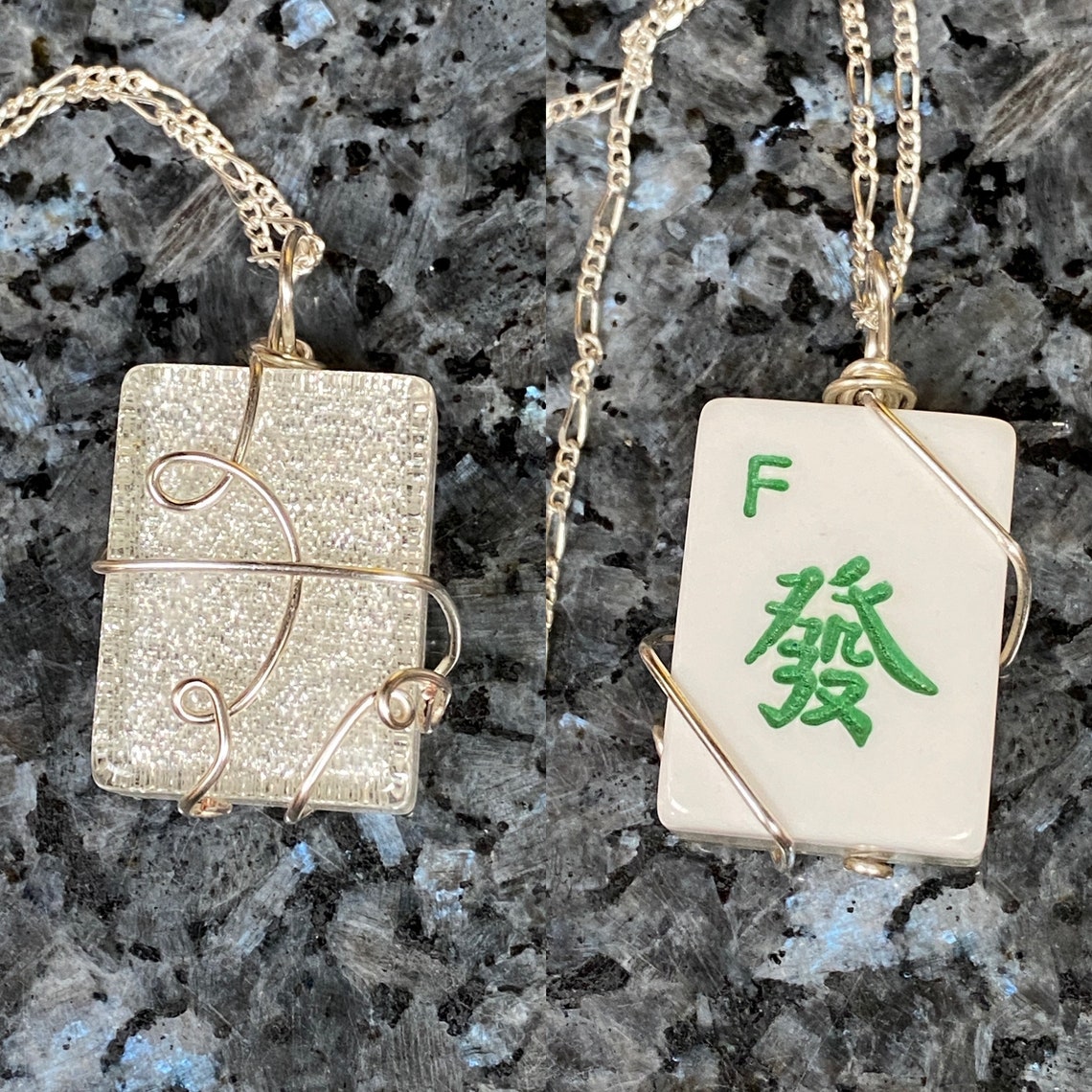 Mahjong Necklaces choose Which One You Want Jokers - Etsy Canada