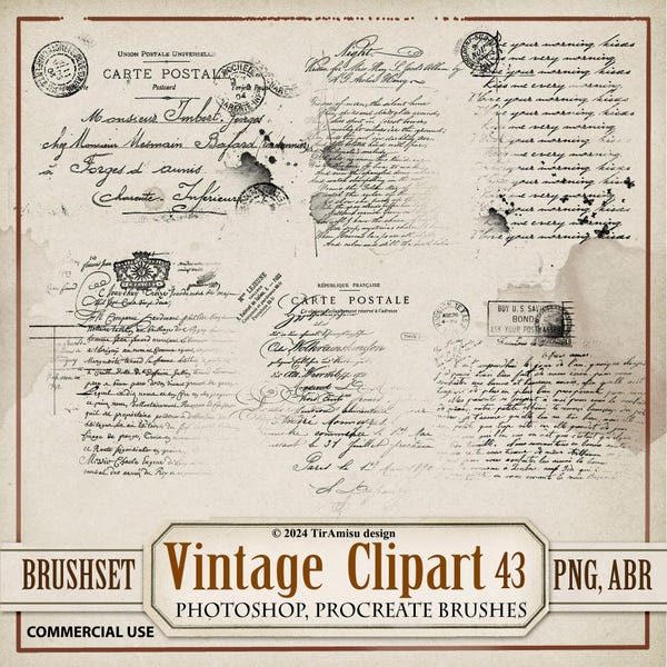 Background Stamp Text - Etsy UK