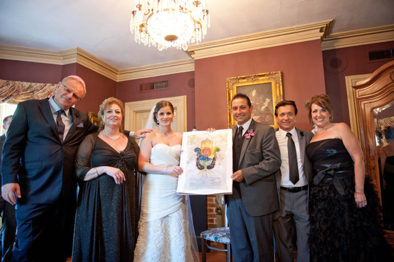 Nava Shoham ~ CHAMSA Ketubah ~ 1800ketubah.com - Etsy