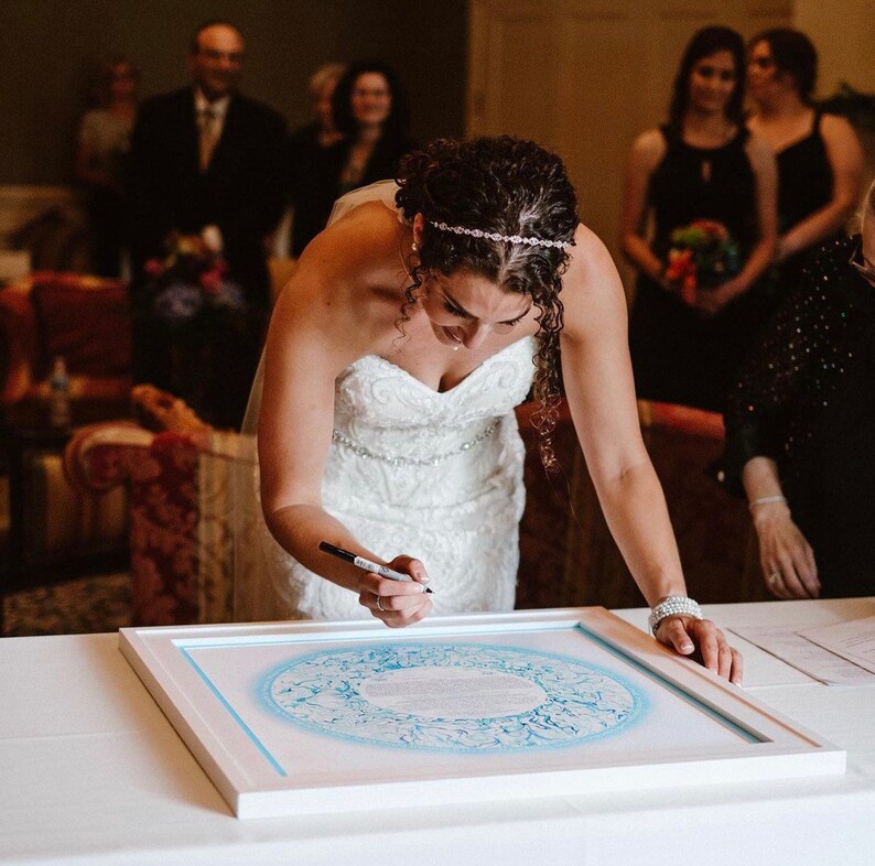 Nava Shoham River of Dreams Ketubah 1800ketubah.com - Etsy