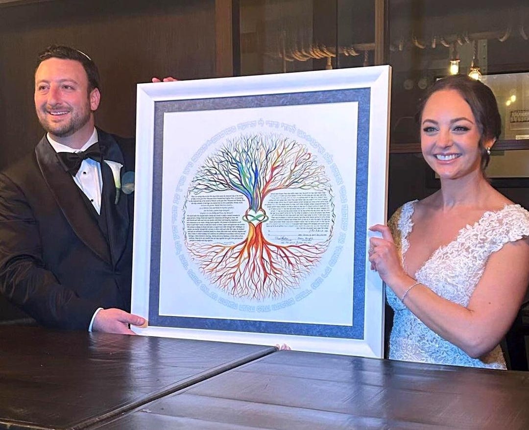 Nava Shoham ~ TREE OF LIFE Ketubah ~1800ketubah.com - Etsy