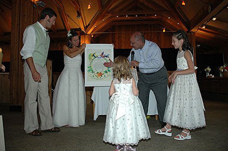 Nava Shoham AHAVA Ketubah 1800ketubah.com - Etsy