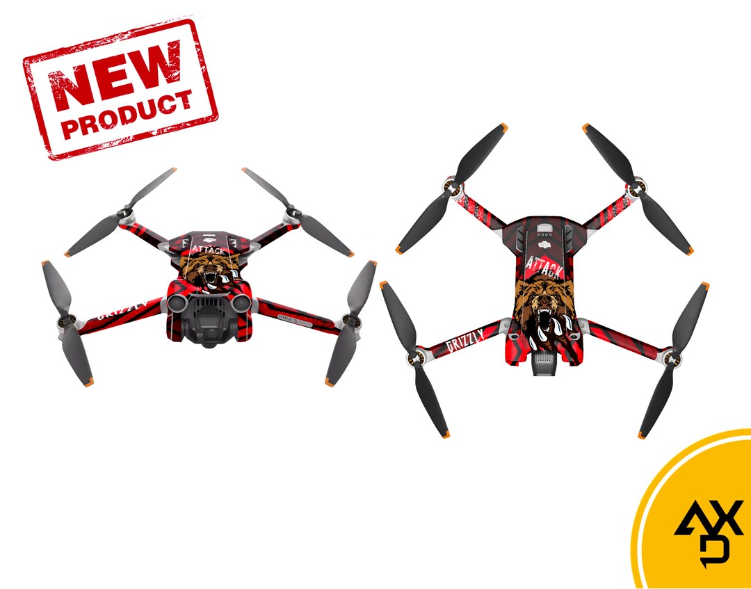 DJI Mini 3 Pro / Mini 3 grizzly Skin - Etsy