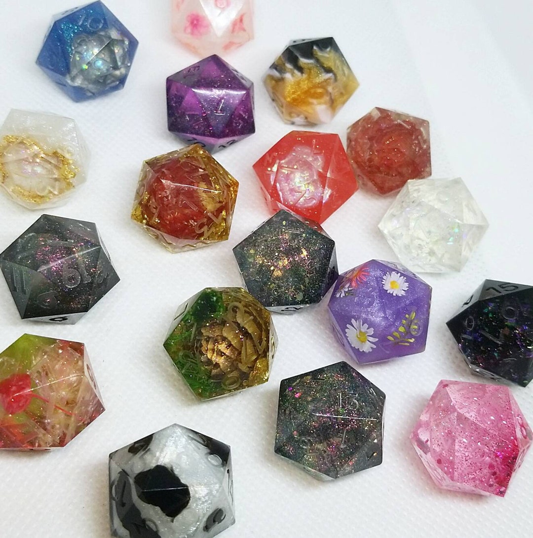 D20 Mystery Box. D&D. Dungeons and Dragons. Dnd, D20, Die, DM, Resin ...
