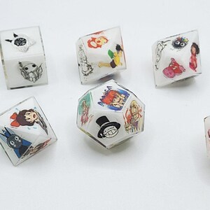 Studio Ghibli Dice Set. Dnd. D6. Dungeons & Dragons. Set. Anime ...