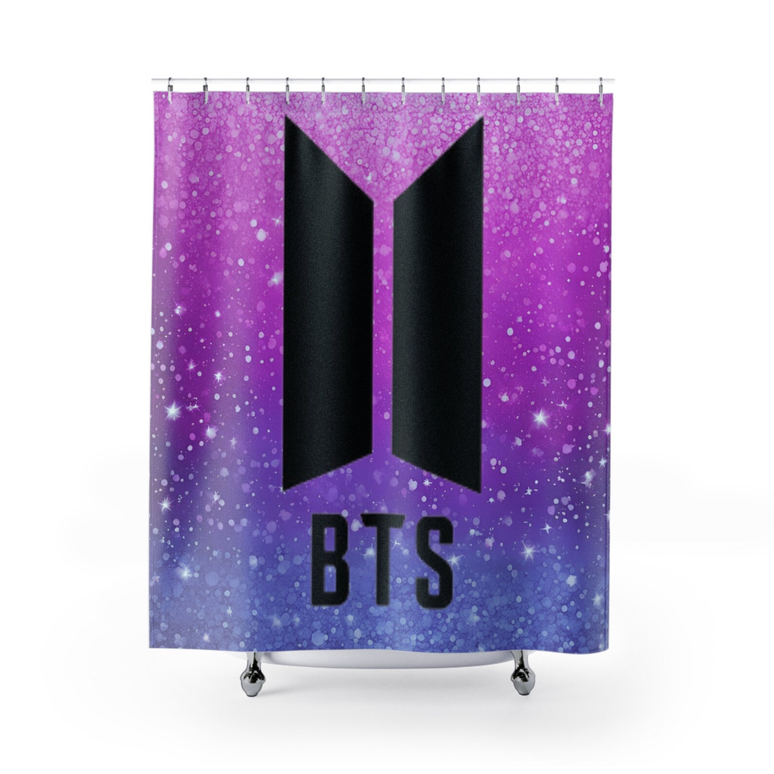 BTS Shower Curtain. BTS. BT21, Army, Purple, 7, Bathroom. Decor. Home ...