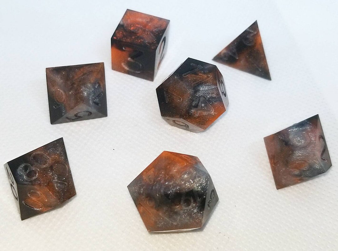 Magma Dice. Dirty Pour. 7 Dice Set. Dice. Dungeons & Dragons ...