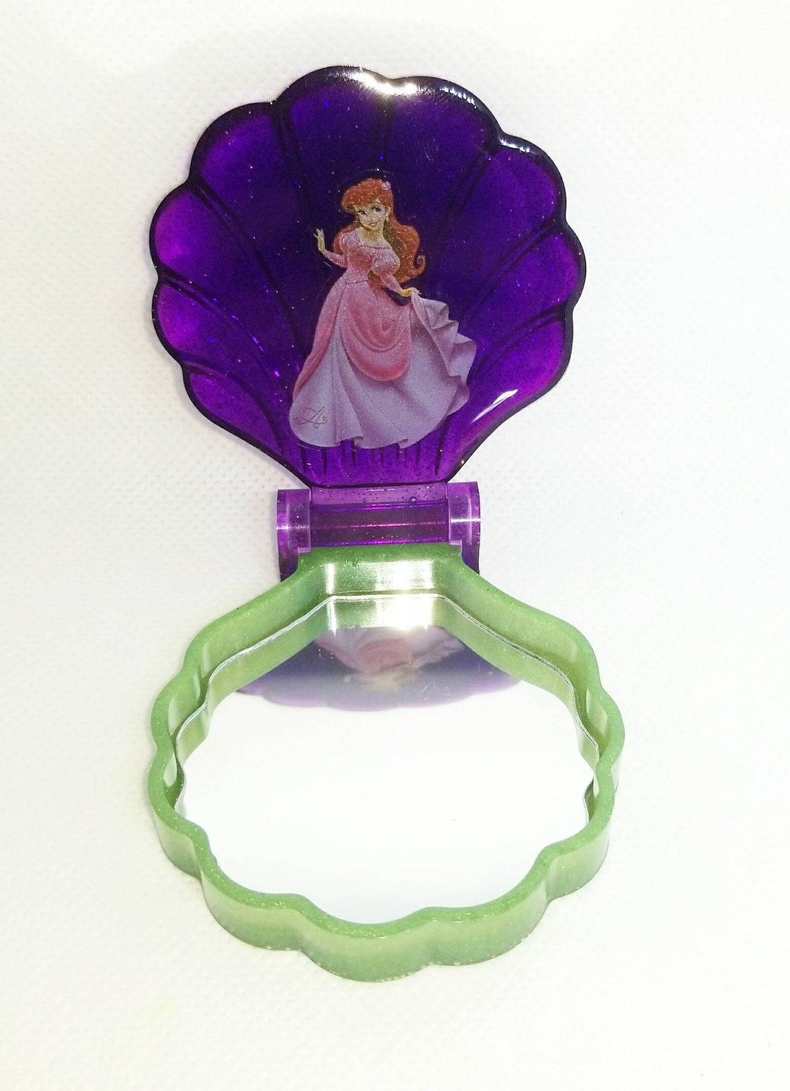 Disney Ariel Mirror. Pocket mirror. Compact Mirror. Make up | Etsy