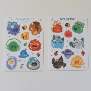 Slime Rancher Sticker Set, Slime Rancher Stickers, Slime Rancher Decal ...