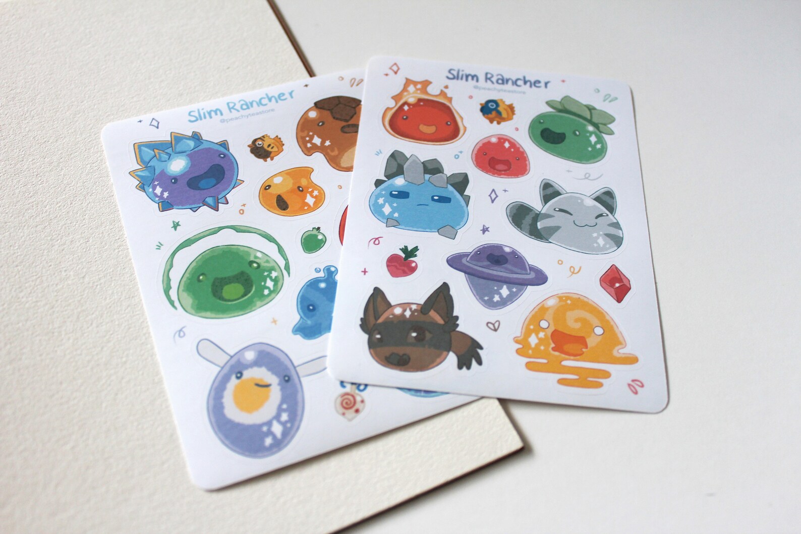 Slime Rancher Sticker Set, Slime Rancher Stickers, Slime Rancher Decal ...