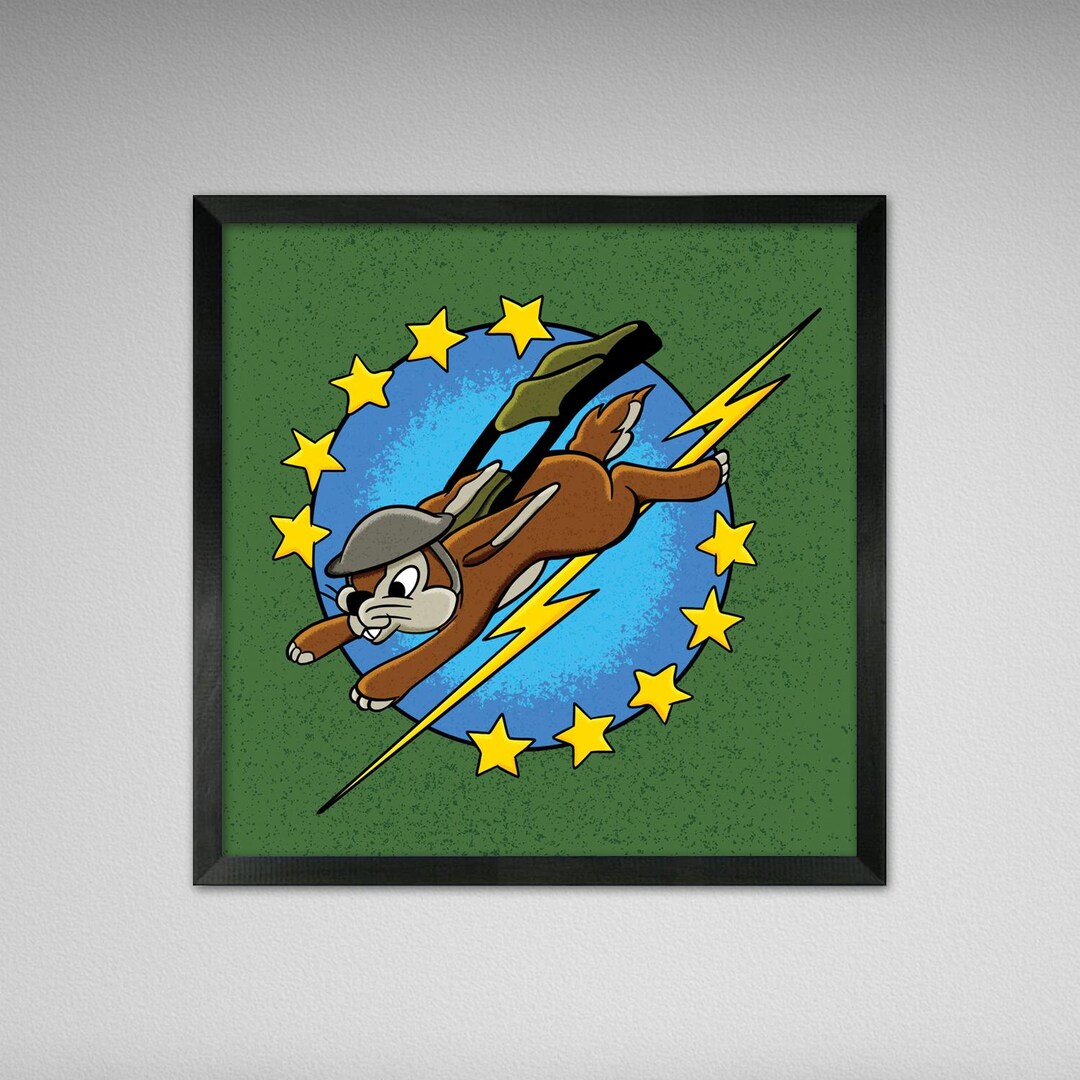 World War II Insignia Print - 56th Signal Battalion - 8x8 or 10x10 ...