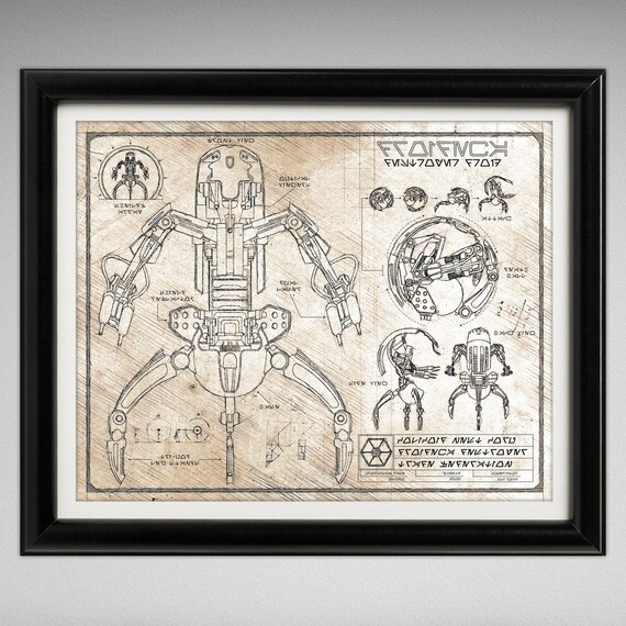 Droideka Blueprints