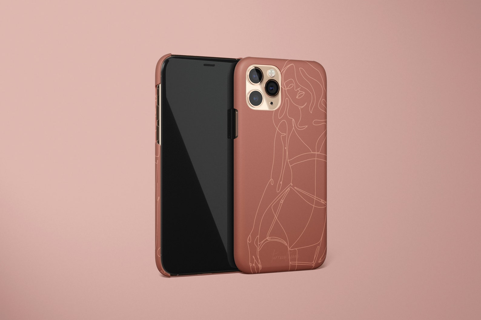 Minimalist Phone Case Line Art iPhone Case Abstract iPhone X - Etsy