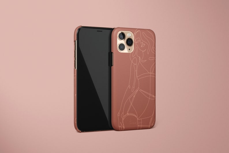 Minimalist Phone Case Line Art iPhone Case Abstract iPhone X - Etsy