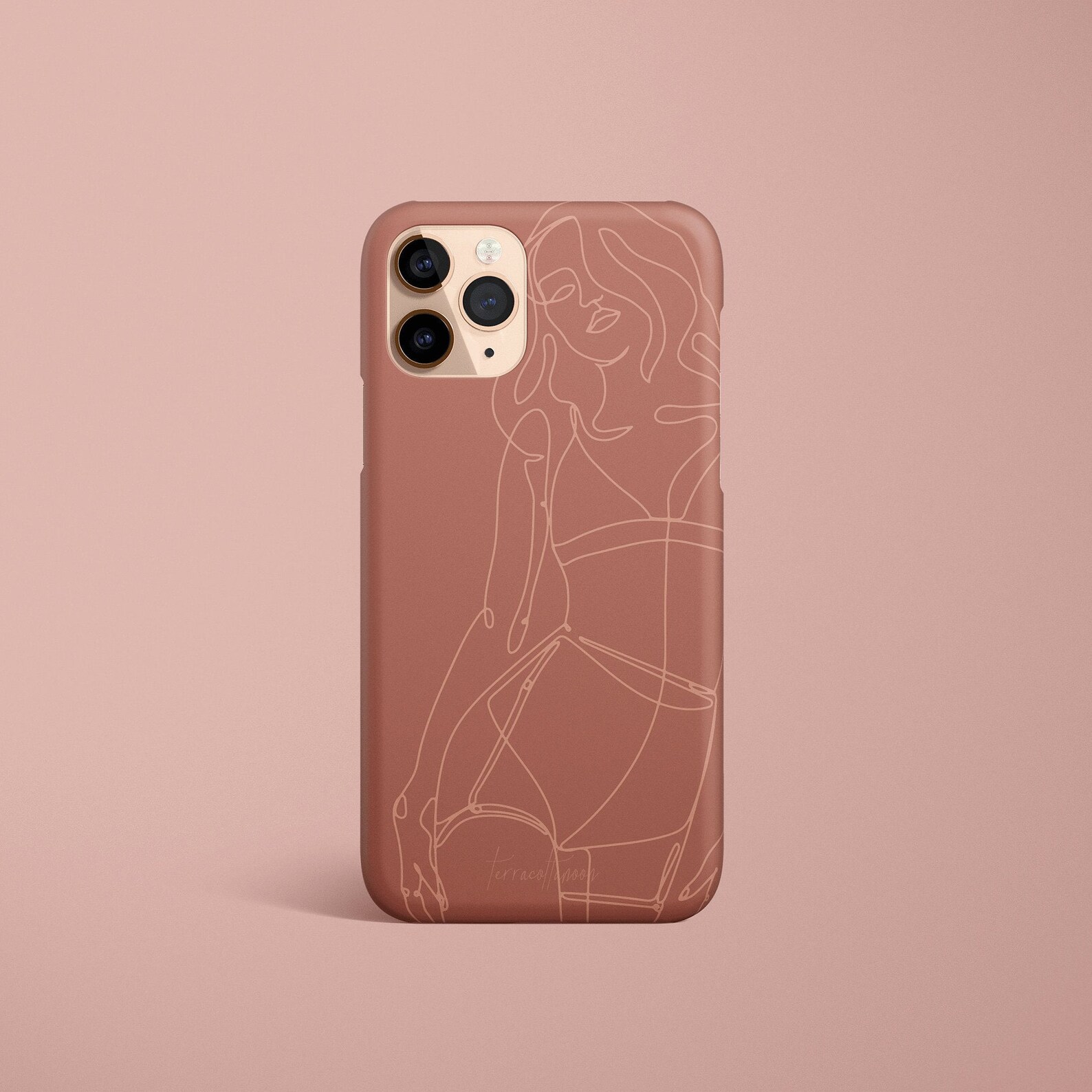 Minimalist Phone Case Line Art iPhone Case Abstract iPhone X - Etsy