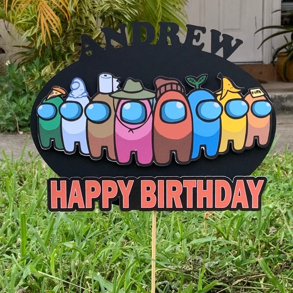 Among Us Backdrop - Etsy