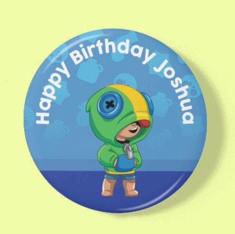 7 Different Brawl Stars Large Buttons 2.25 | Etsy