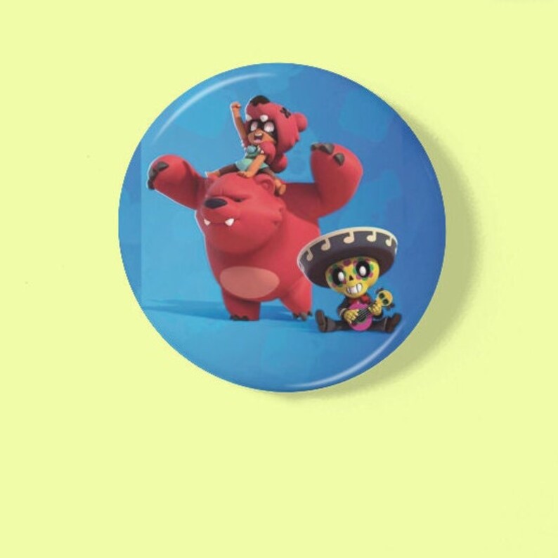 7 Different Brawl Stars Large Buttons 2.25 | Etsy