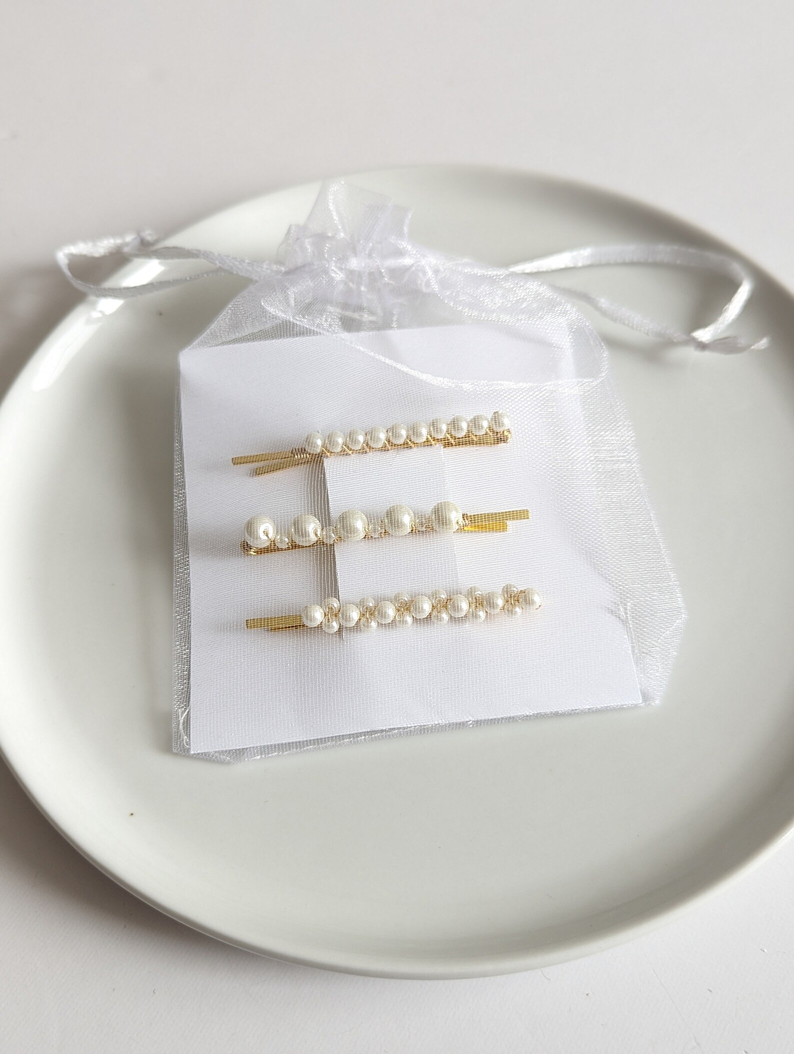 Bridal Bobby Pins Pearl Hair Grip Set Wedding Hair Clip Pearl Small ...