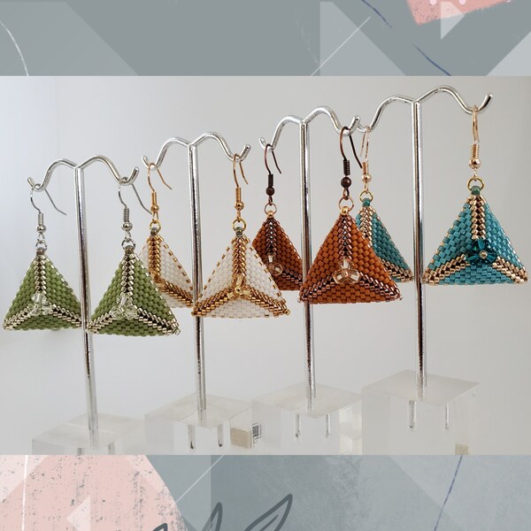 Delica Bead Earrings - Etsy