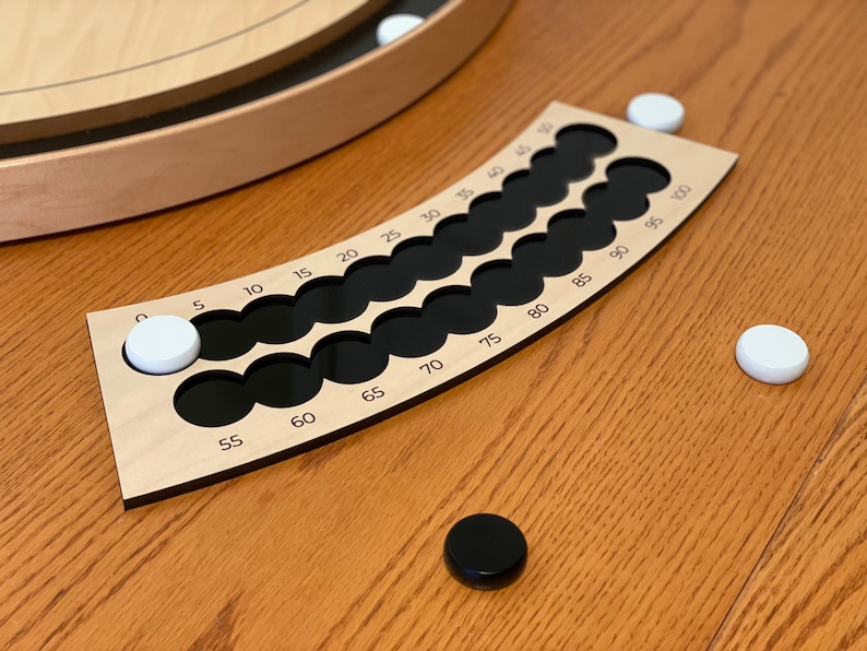 Crokinole Score Keeper, Crokinole Scoring, Gift for Him, Gift for Dad ...