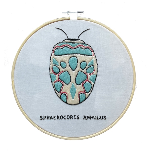 Beetle Embroidery - Etsy