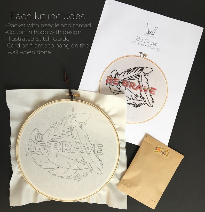 What's Your Damage? - Beginner DIY Embroidery Kit - DIY Kit - Etsy