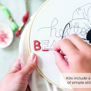 What's Your Damage? - Beginner DIY Embroidery Kit - DIY Kit - Etsy