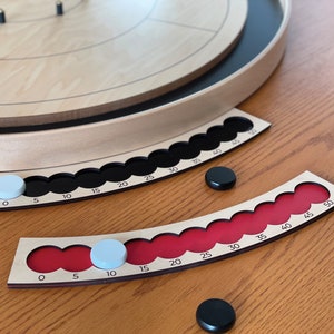 Crokinole Score Keeper, Crokinole Scoring, Gift for Him, Gift for Dad ...