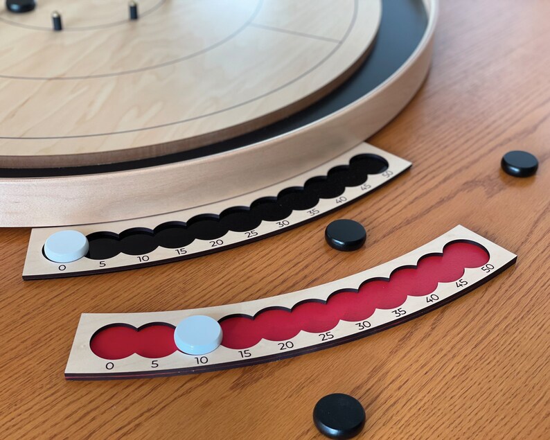 Crokinole Score Keeper, Crokinole Scoring, Gift for Him, Gift for Dad ...