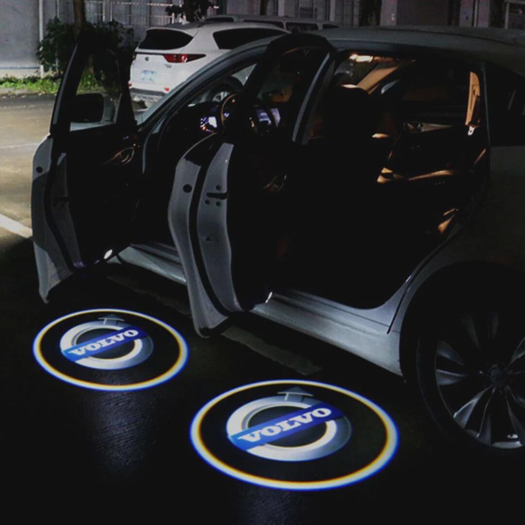 Wireless Car Door Puddle Lights – LED Logo Projector, Universal Car ...