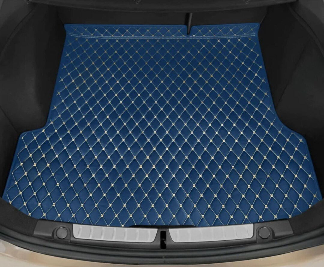 Manicci Luxury Diamond Leather Custom Made Fitted Car Boot Liner Base ...