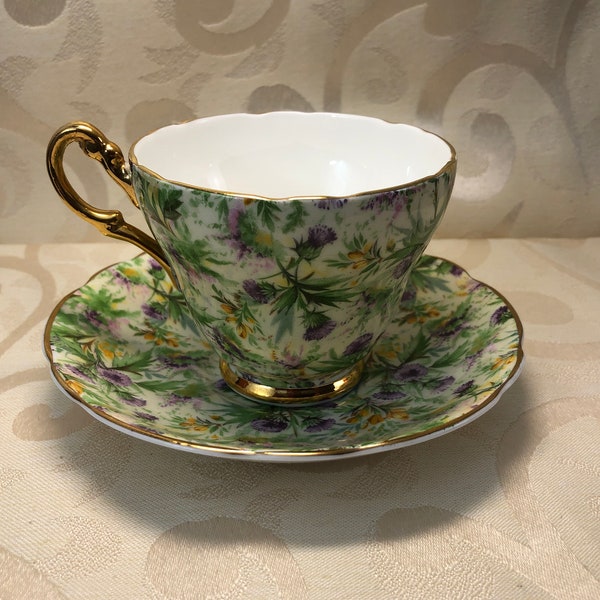 Thistle Tea Cup - Etsy