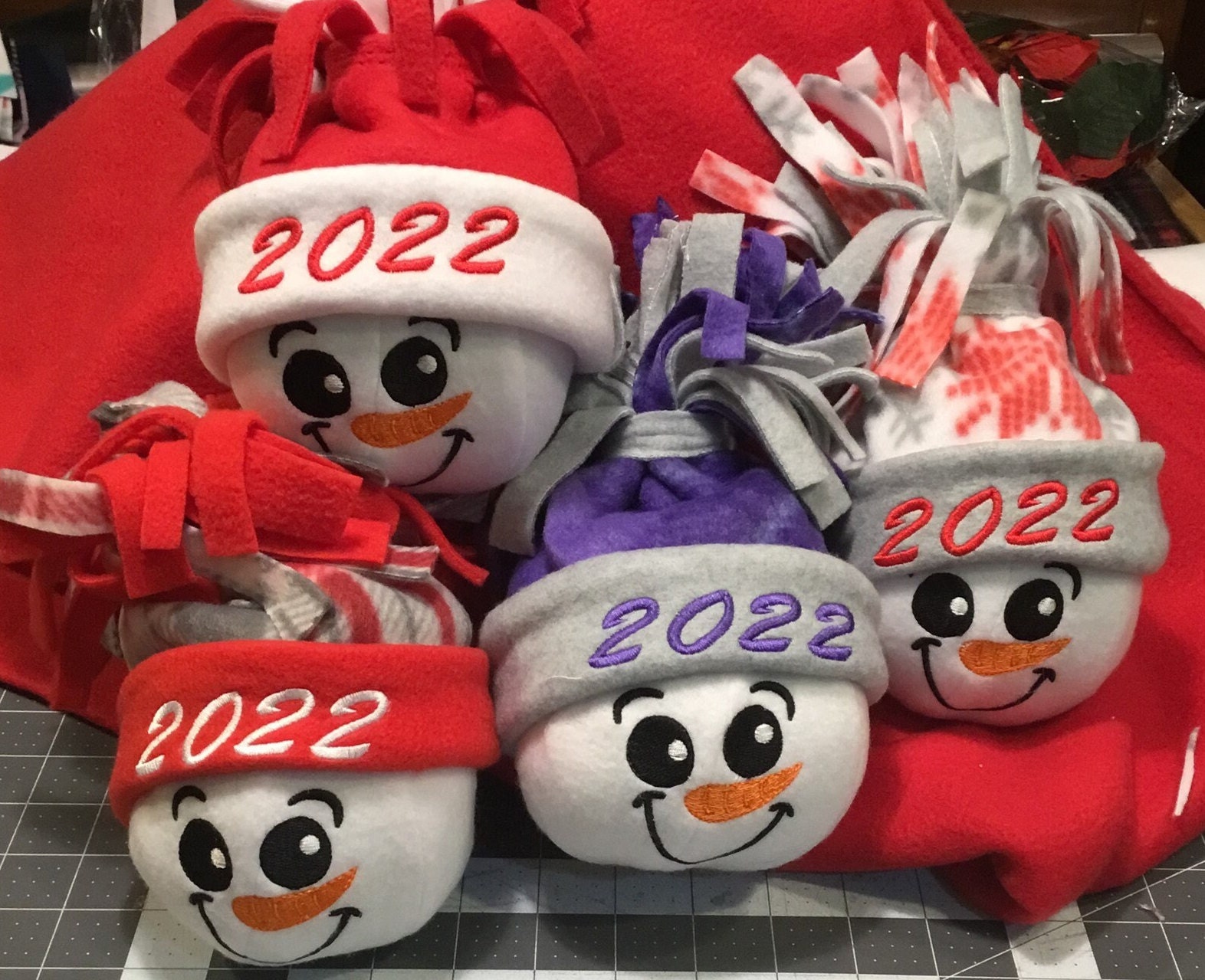 Snowball W/ Personalized Hat - Etsy