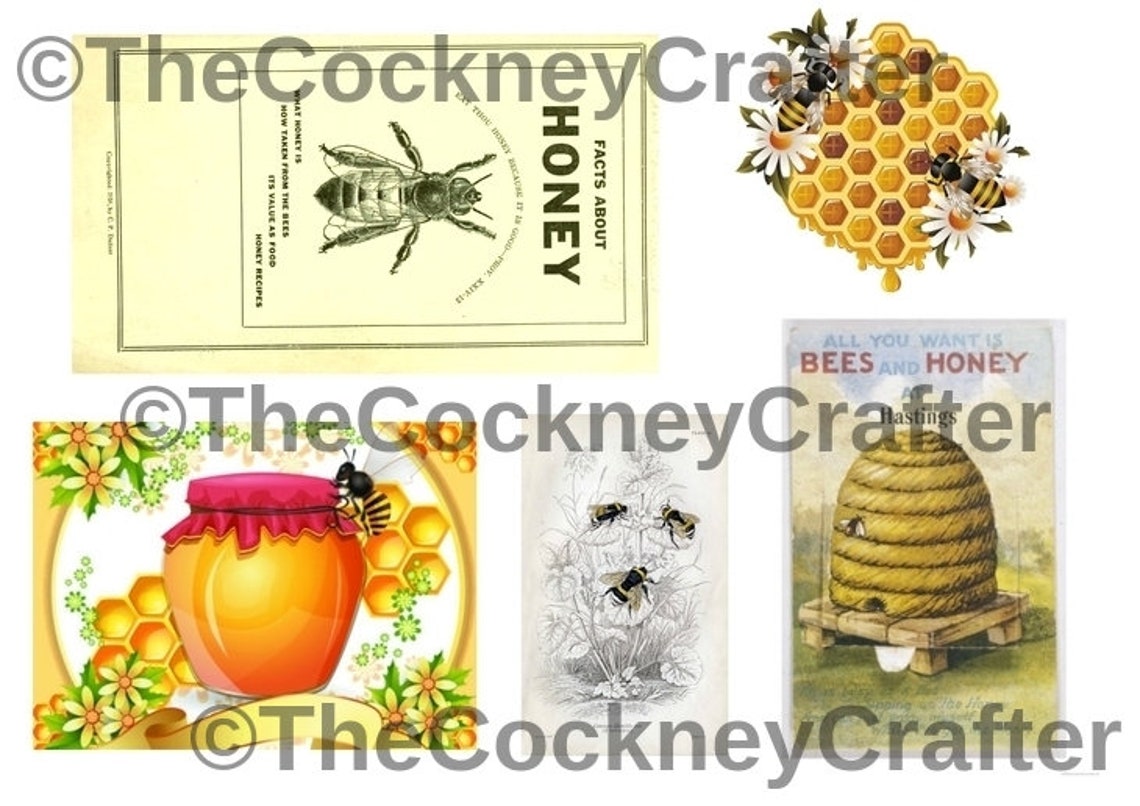 A Bee in Your Bonnet A 16 Page Digital Kit (10 Shown) - Etsy
