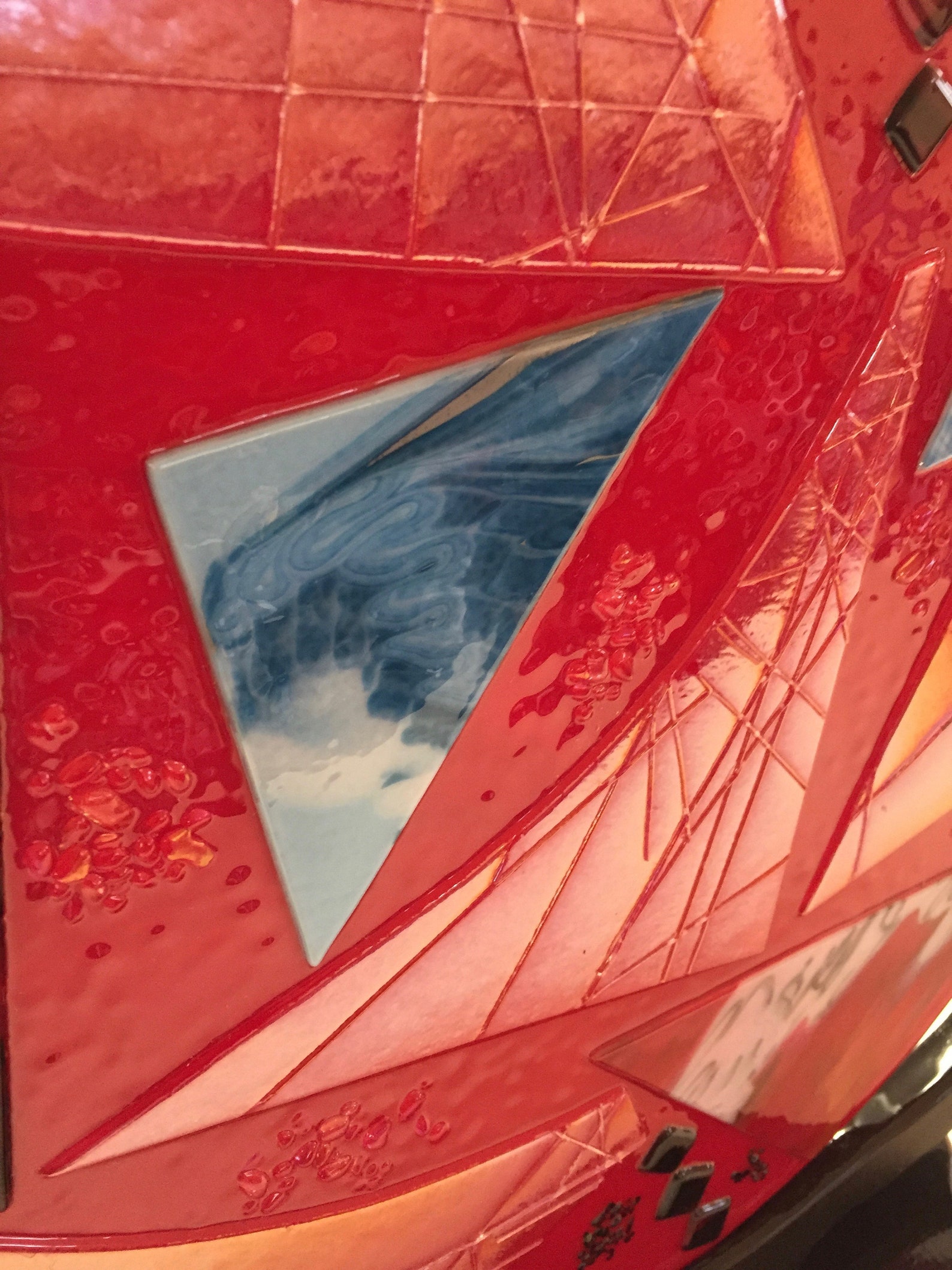 Hand-crafted Glass Sculpture, Decorative Accent, Home Decor, Colorful ...